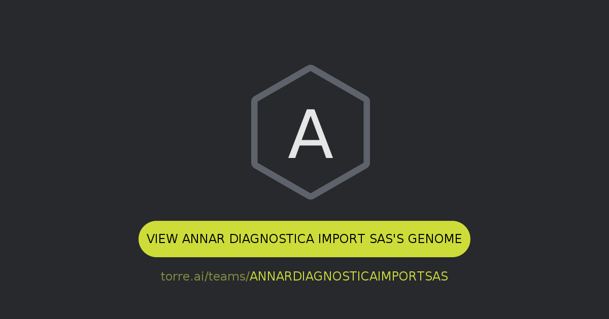 ANNAR DIAGNOSTICA IMPORT SAS | Torre