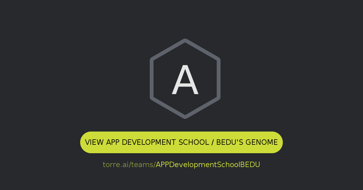 APP Development school / BEDU | Torre