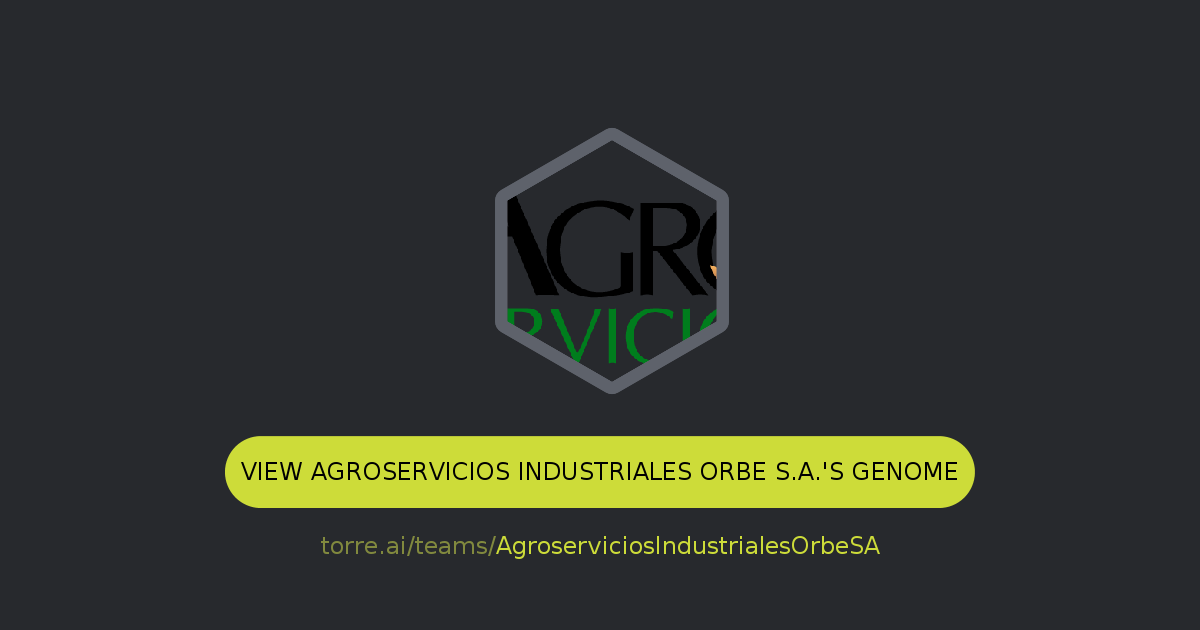 Agroservicios Industriales Orbe S.A. | • Agroservicios Industriales ...