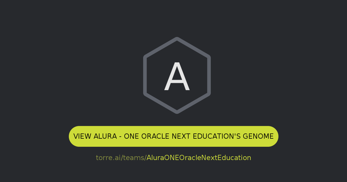 Alura - ONE Oracle Next Education | Torre
