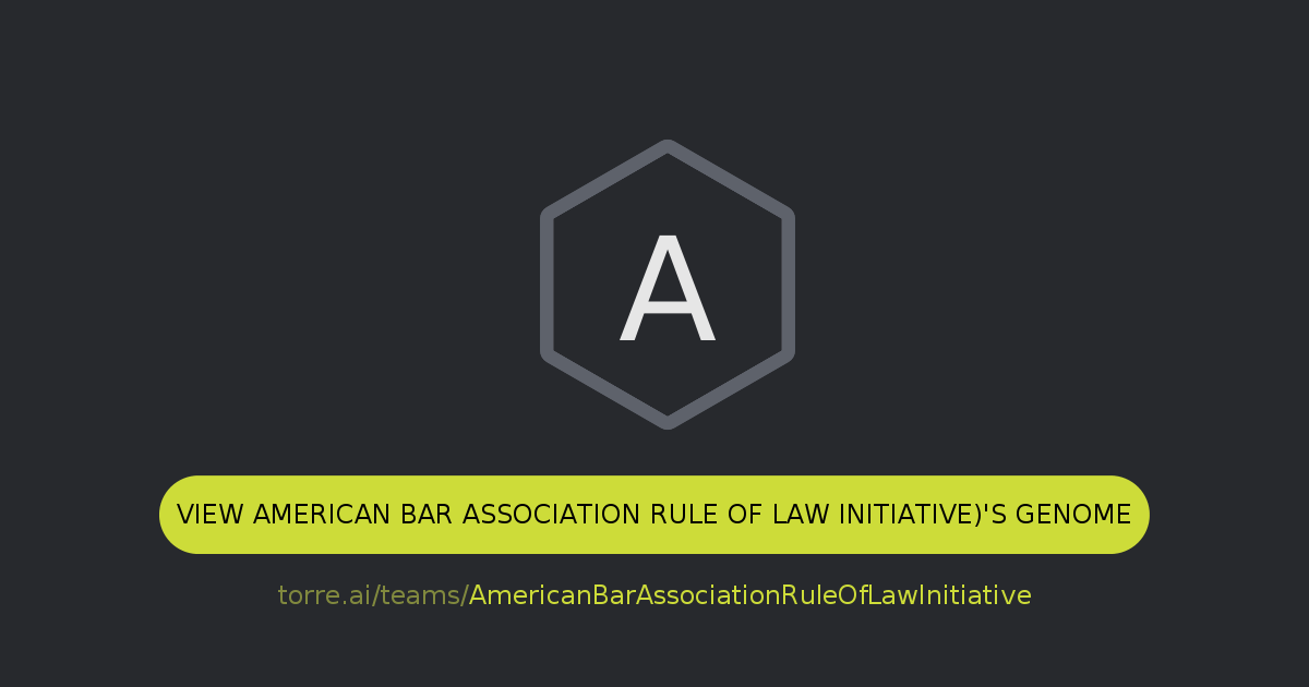 American Bar Association Rule of Law Initiative) | Torre