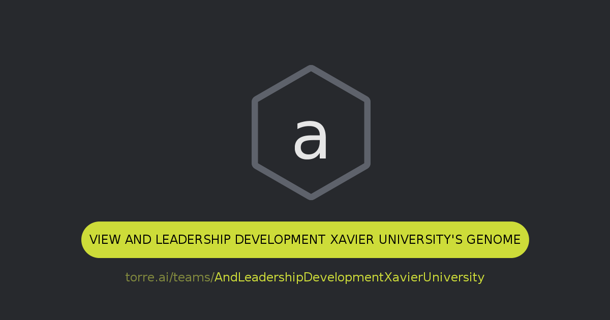 and Leadership Development Xavier University | Torre