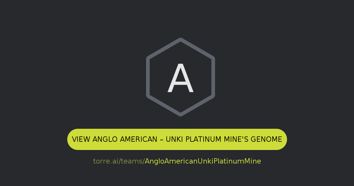 Anglo American – Unki Platinum Mine | Torre