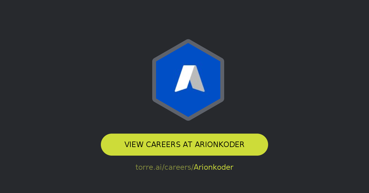 Careers at Arionkoder | Torre.ai