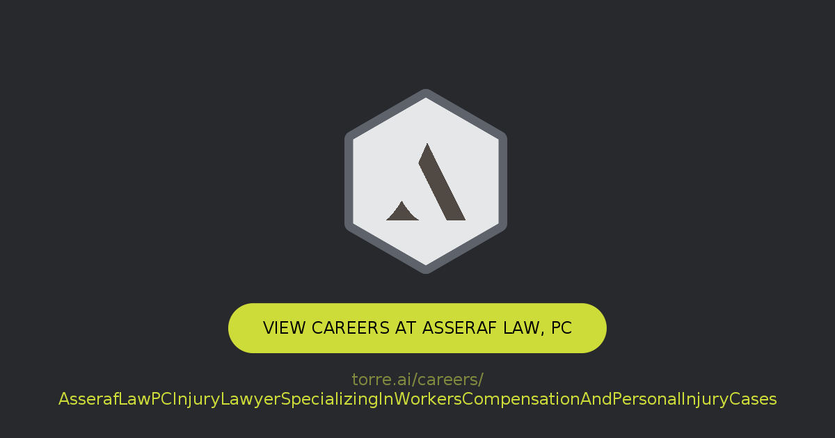 Careers at Asseraf Law, PC - Torre