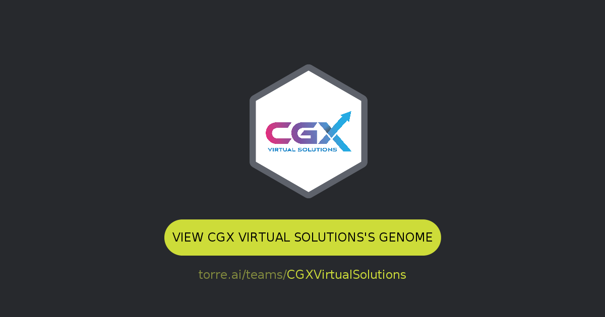 CGX Virtual Solutions | CGX Virtual Solutions is a company ...