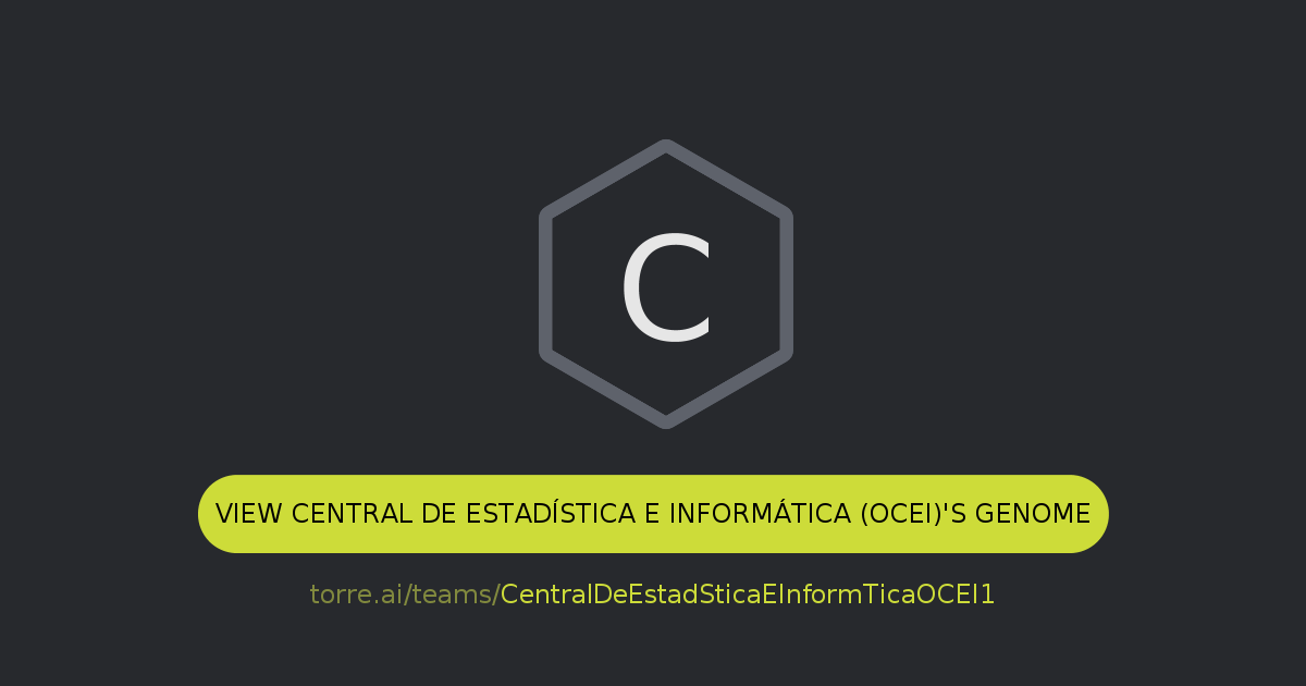 Central de Estadística e Informática (OCEI) | Torre