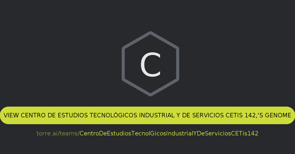 Centro de Estudios Tecnológicos Industrial y de Servicios CETis 142 ...