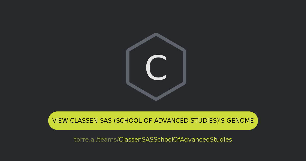 Classen SAS (School of Advanced Studies) | Torre