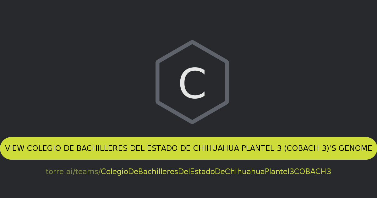 Colegio de Bachilleres del Estado de Chihuahua Plantel 3 (COBACH 3) | Torre