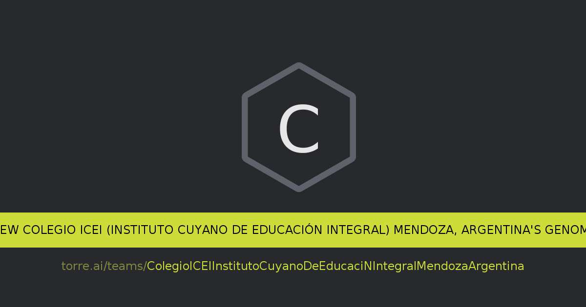 Colegio ICEI (Instituto Cuyano de Educación Integral) Mendoza ...