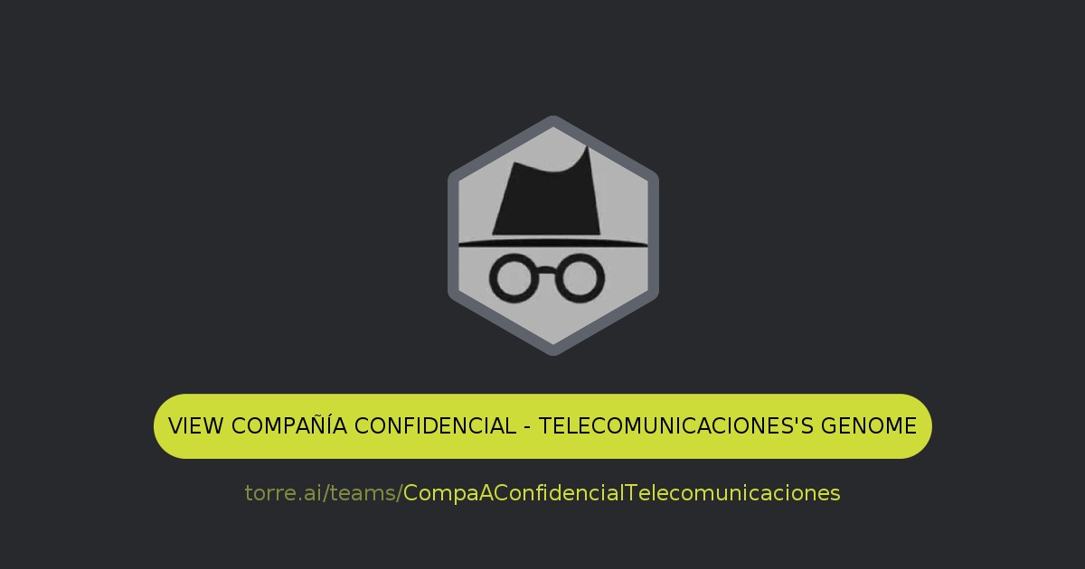 Compañía Confidencial - Telecomunicaciones | Esta compañía opera en la ...