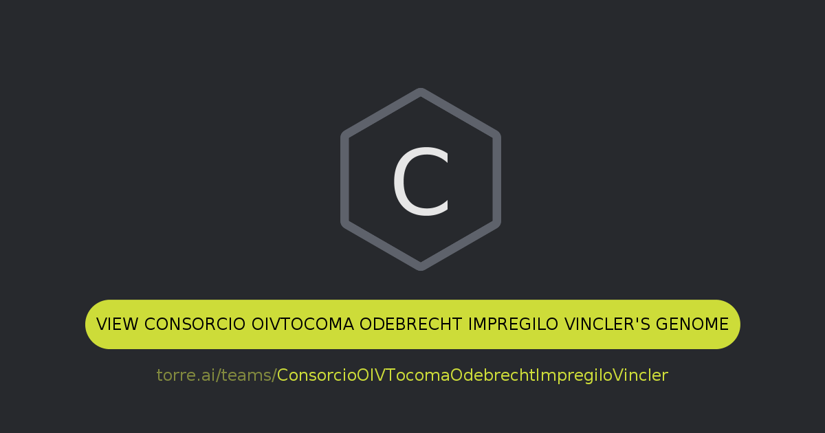 Consorcio OIVTocoma Odebrecht Impregilo Vincler | Torre