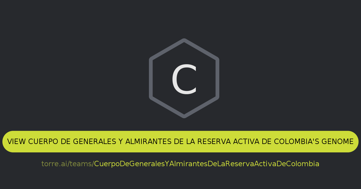 Cuerpo de Generales y Almirantes de la Reserva Activa de Colombia | Torre