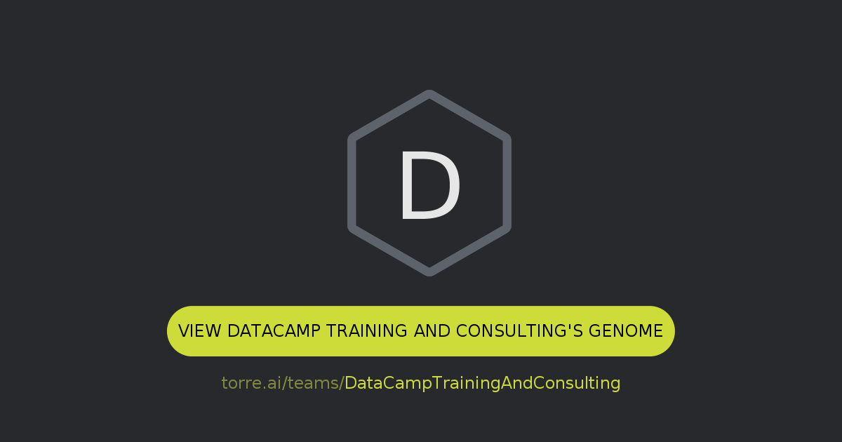 DataCamp Training and Consulting | Torre