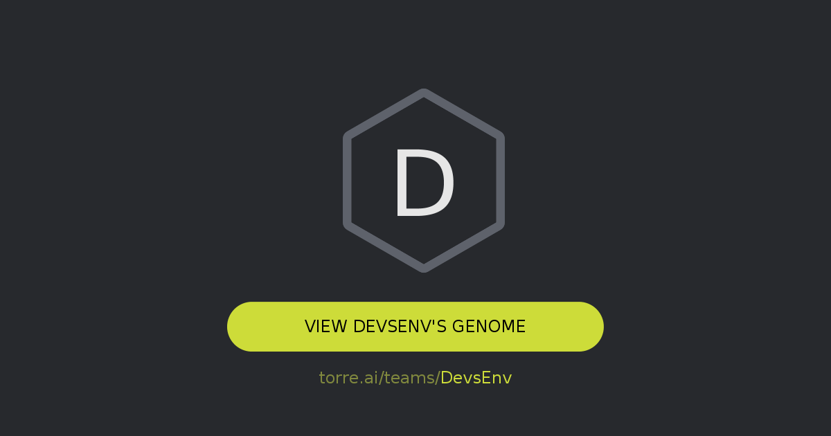 DevsEnv | Torre
