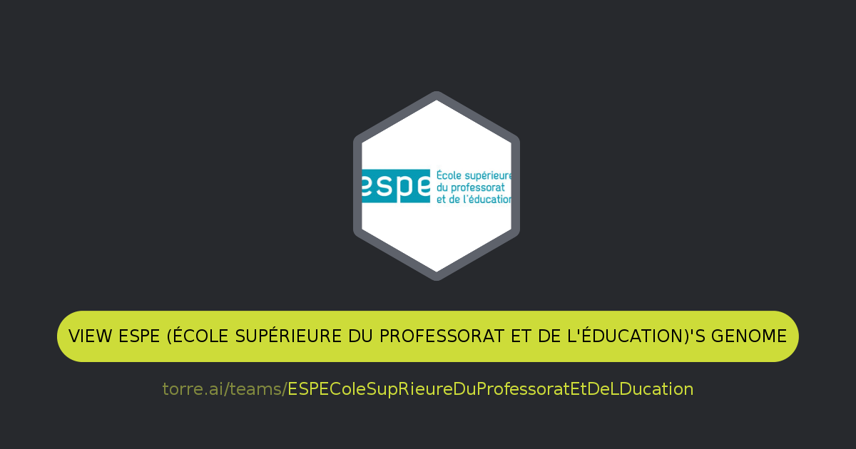 ESPE (École Supérieure du Professorat et de l'Éducation) | Torre