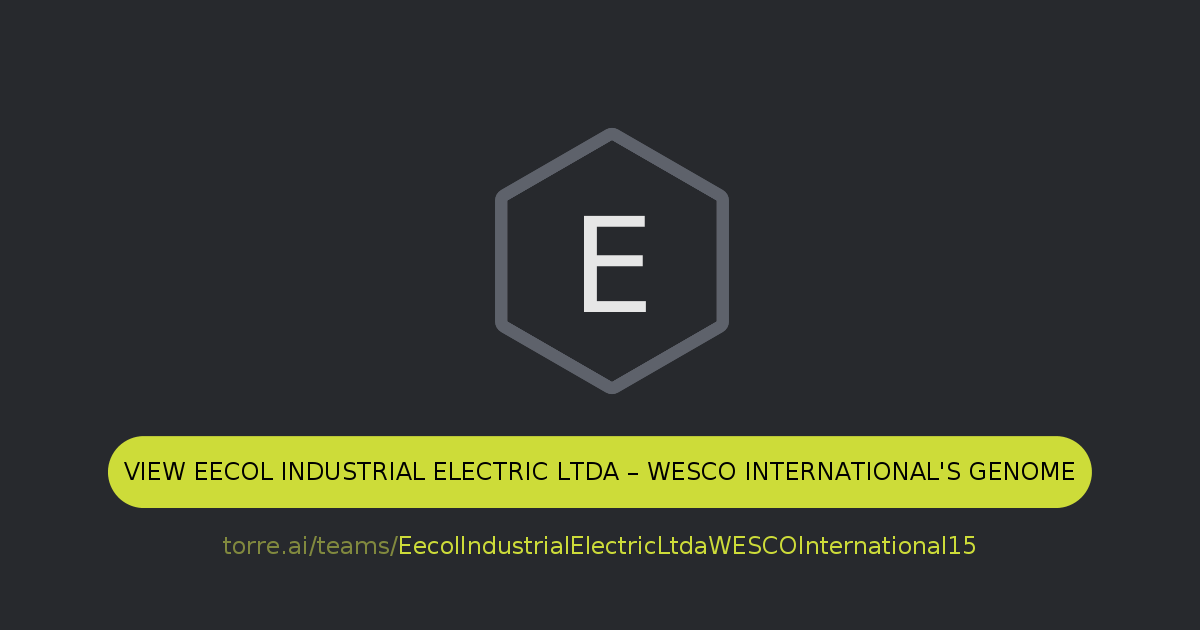 Eecol Industrial Electric Ltda – WESCO International | Torre