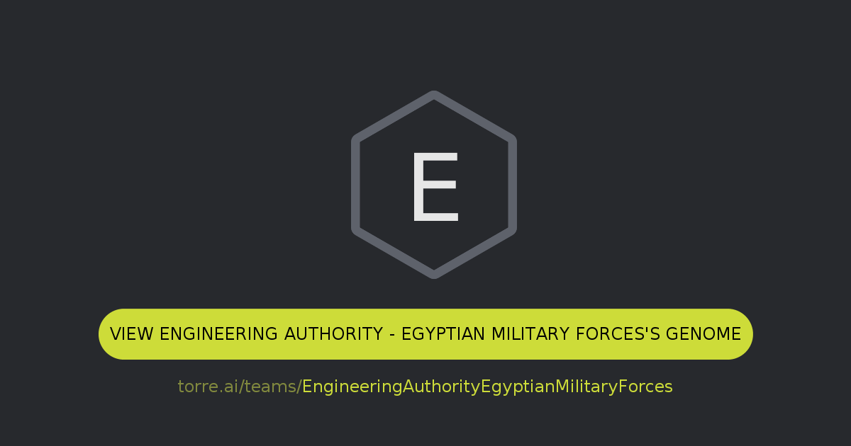 Engineering Authority - Egyptian Military Forces | Torre