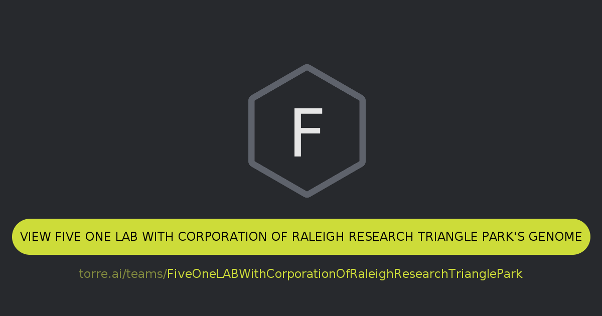 Five One LAB with corporation of Raleigh Research Triangle Park | Torre