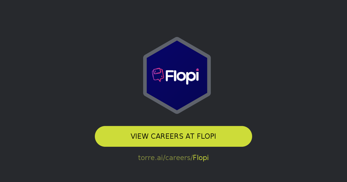 Careers at Flopi | Torre.ai