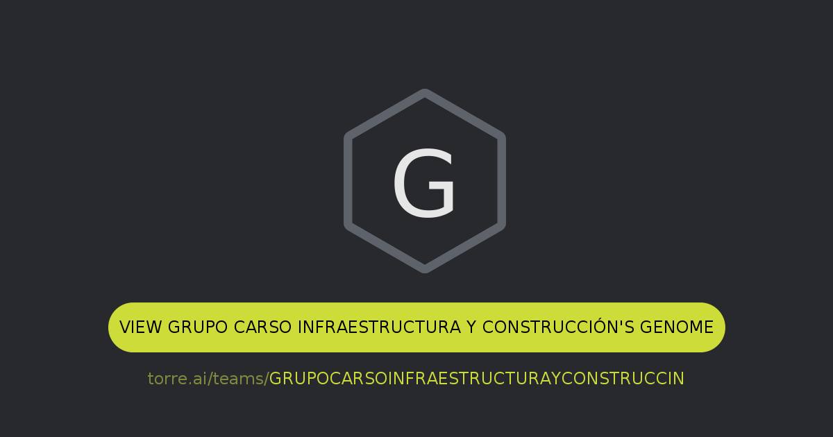 GRUPO CARSO INFRAESTRUCTURA Y CONSTRUCCIÓN | Torre