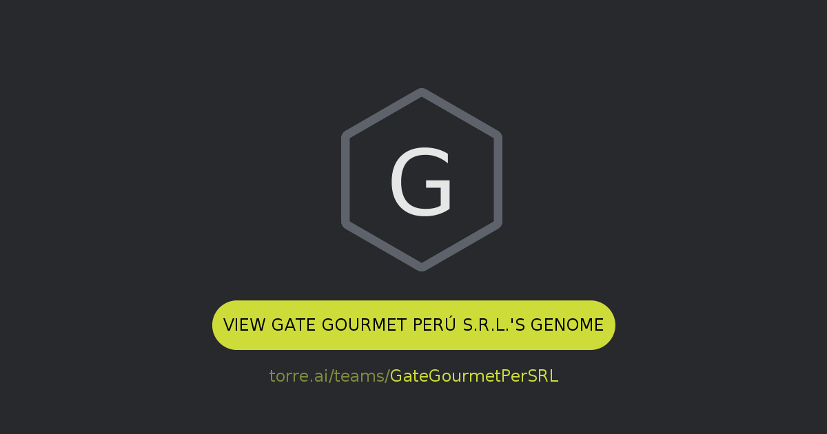 Gate Gourmet Perú S.R.L. | Torre