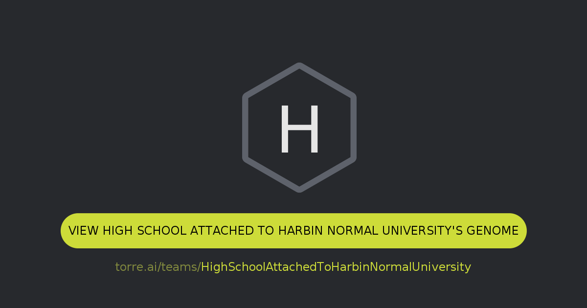 High School Attached to Harbin Normal University | Torre