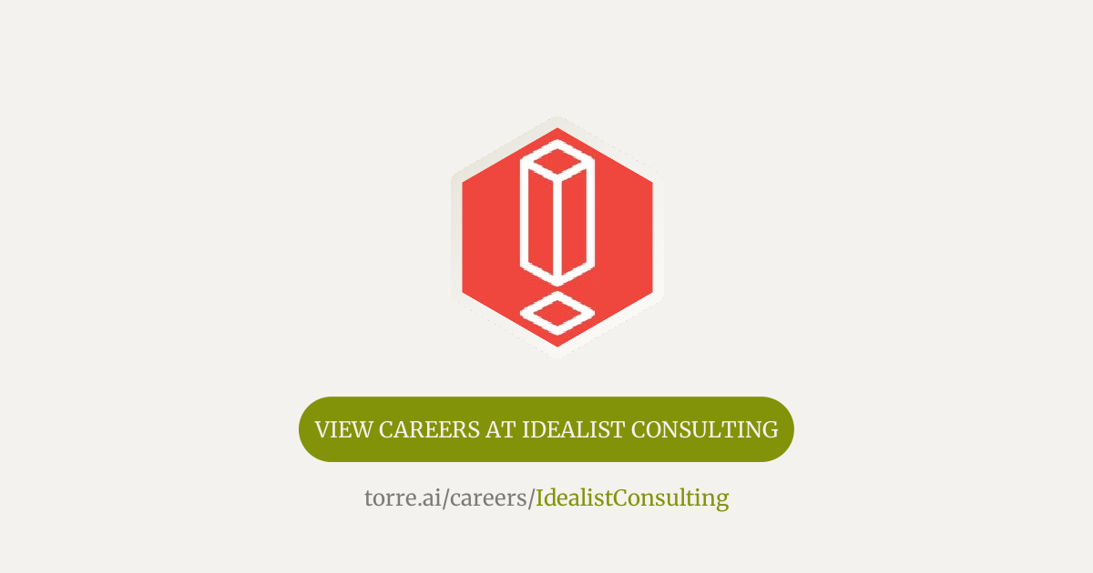 Careers at Idealist Consulting | Torre.ai