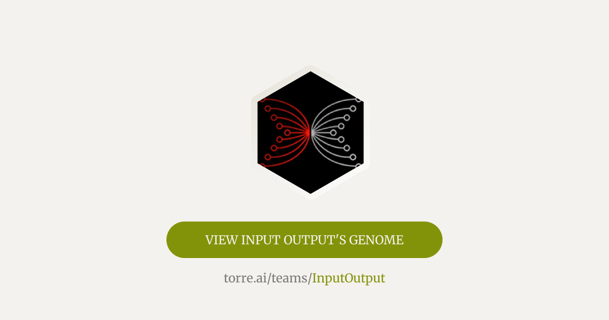 Input Output Torre 9533