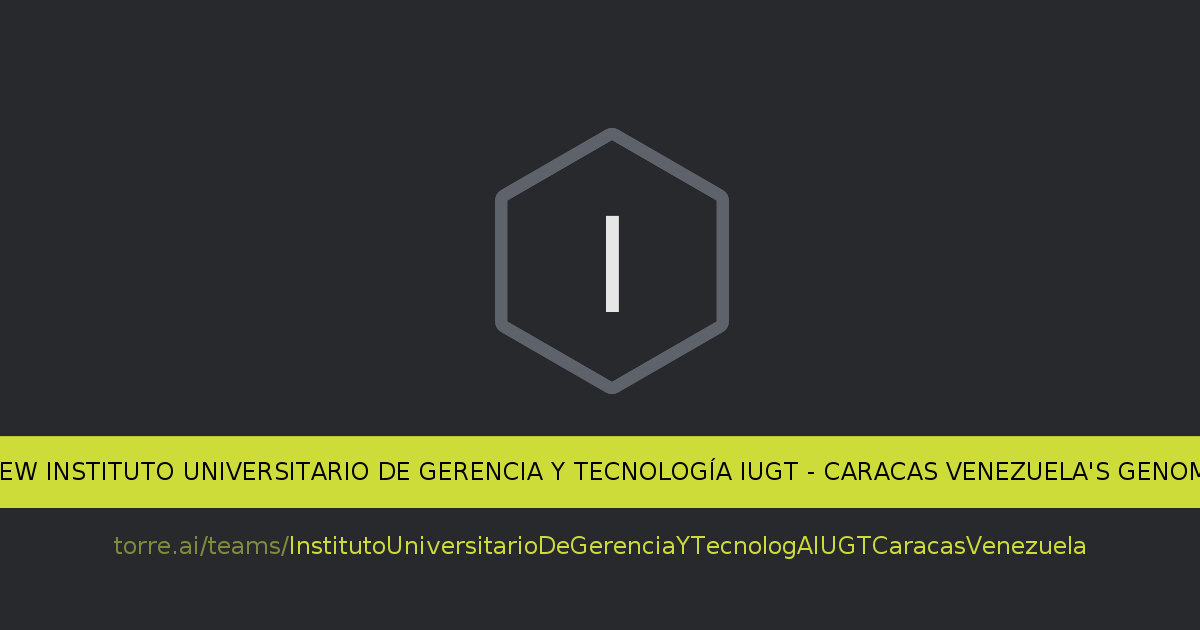 Instituto Universitario de Gerencia y Tecnología IUGT - Caracas ...