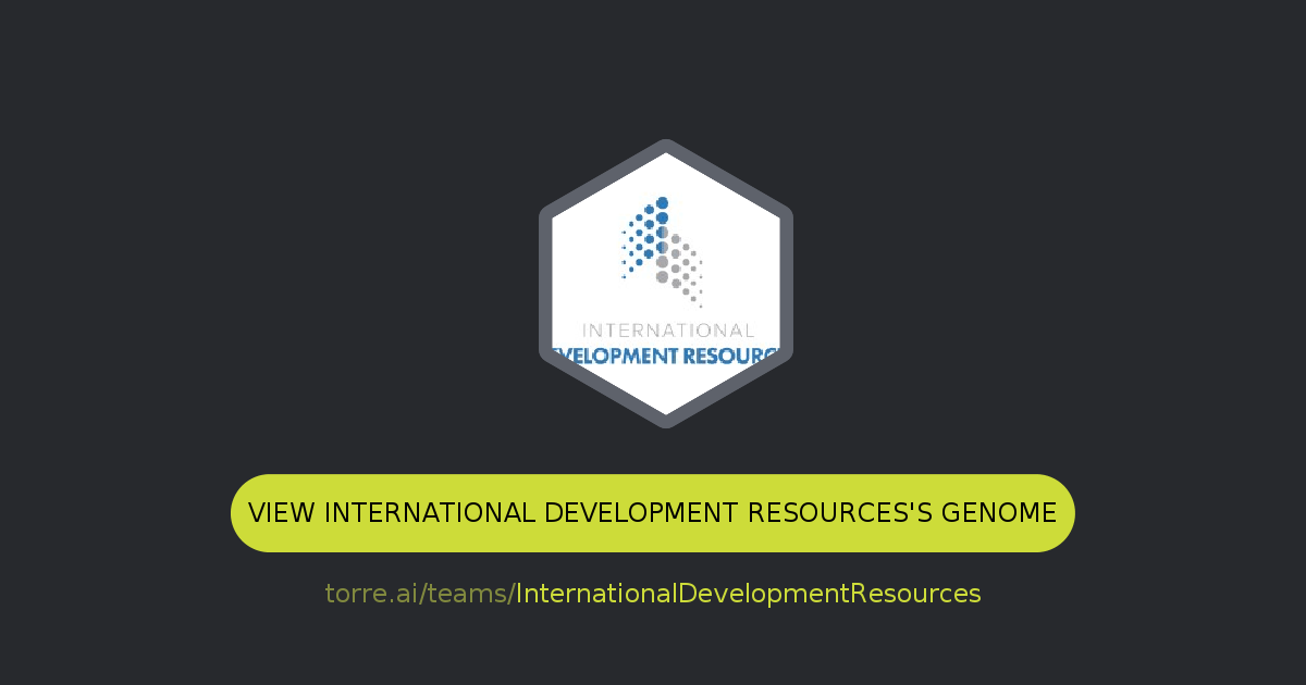 International Development Resources | Torre