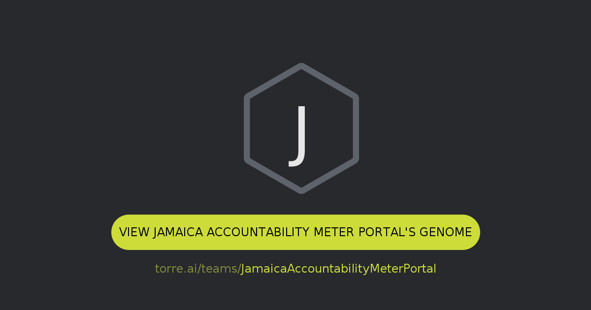 Jamaica Accountability Meter Portal | Torre