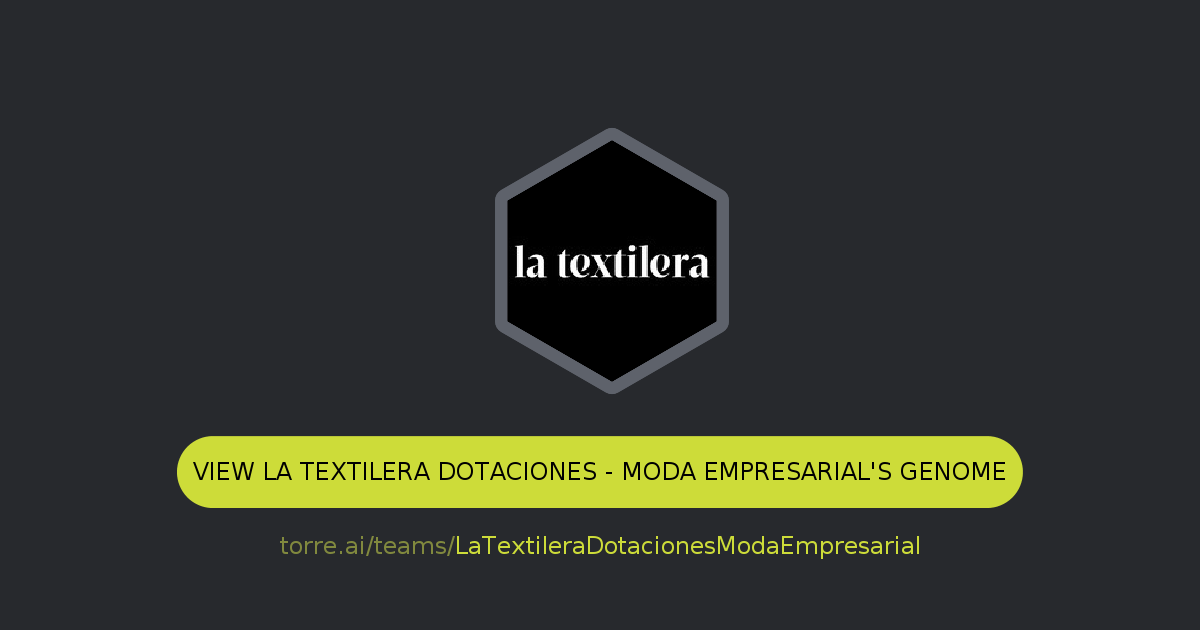 La Textilera Dotaciones - Moda empresarial | Torre