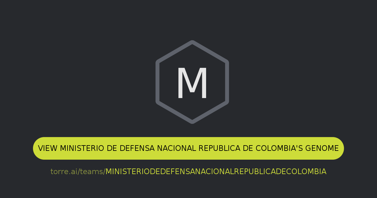MINISTERIO DE DEFENSA NACIONAL REPUBLICA DE COLOMBIA | Torre