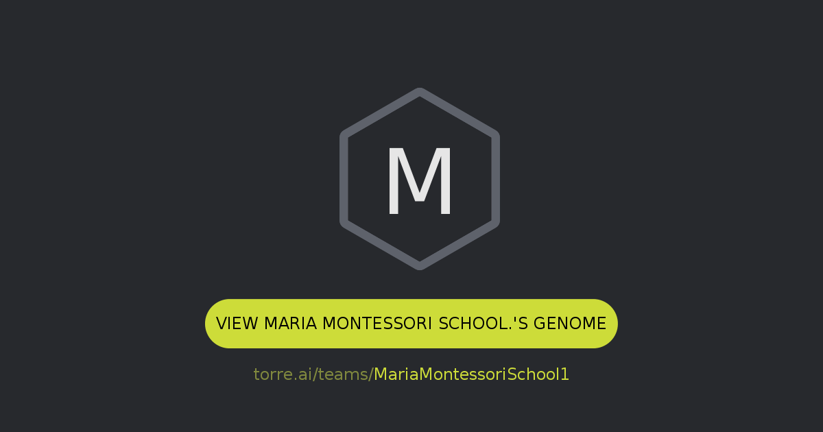 Maria Montessori School. | Torre