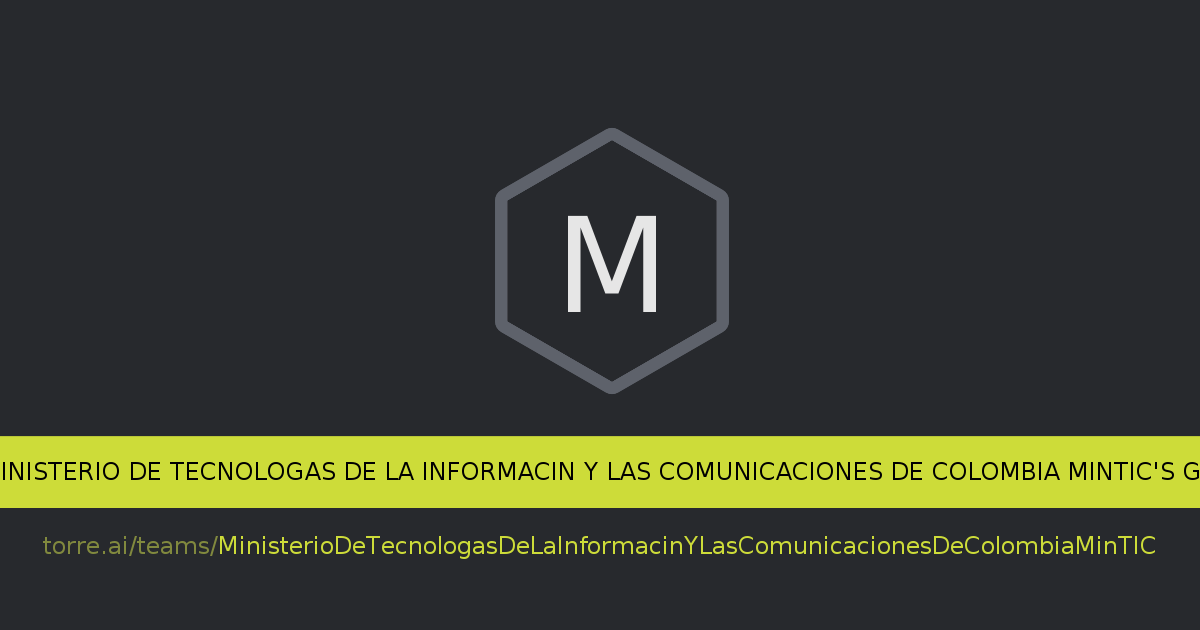 Ministerio de Tecnologas de la Informacin y las Comunicaciones de ...