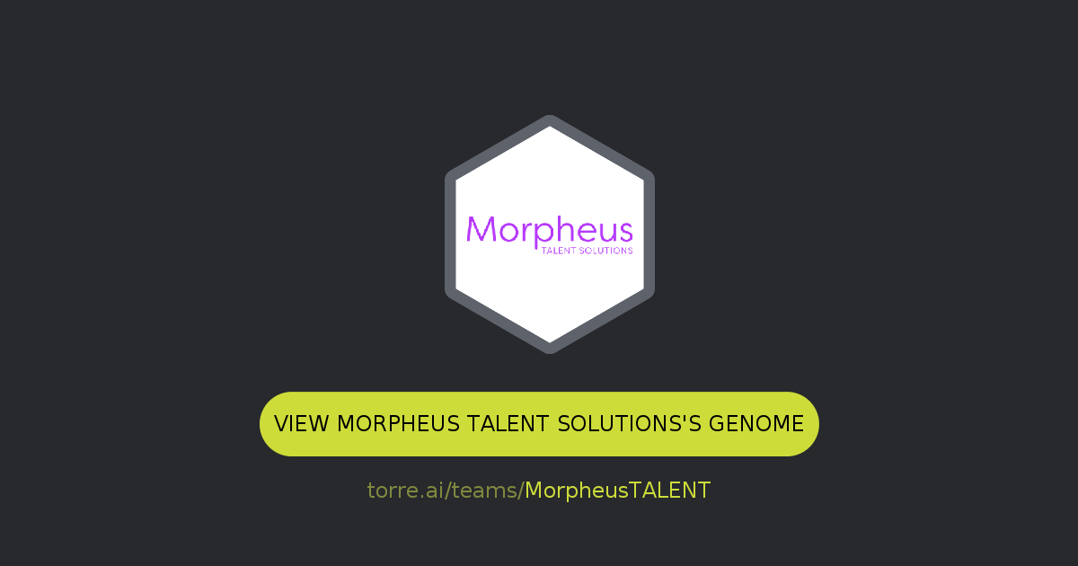 Morpheus Talent Solutions | We provide a suite of products that each ...