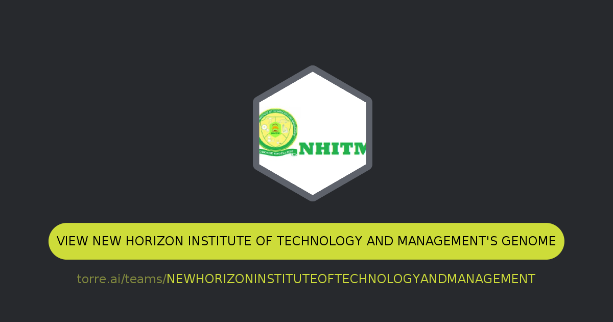 NEW HORIZON INSTITUTE OF TECHNOLOGY AND MANAGEMENT | Torre