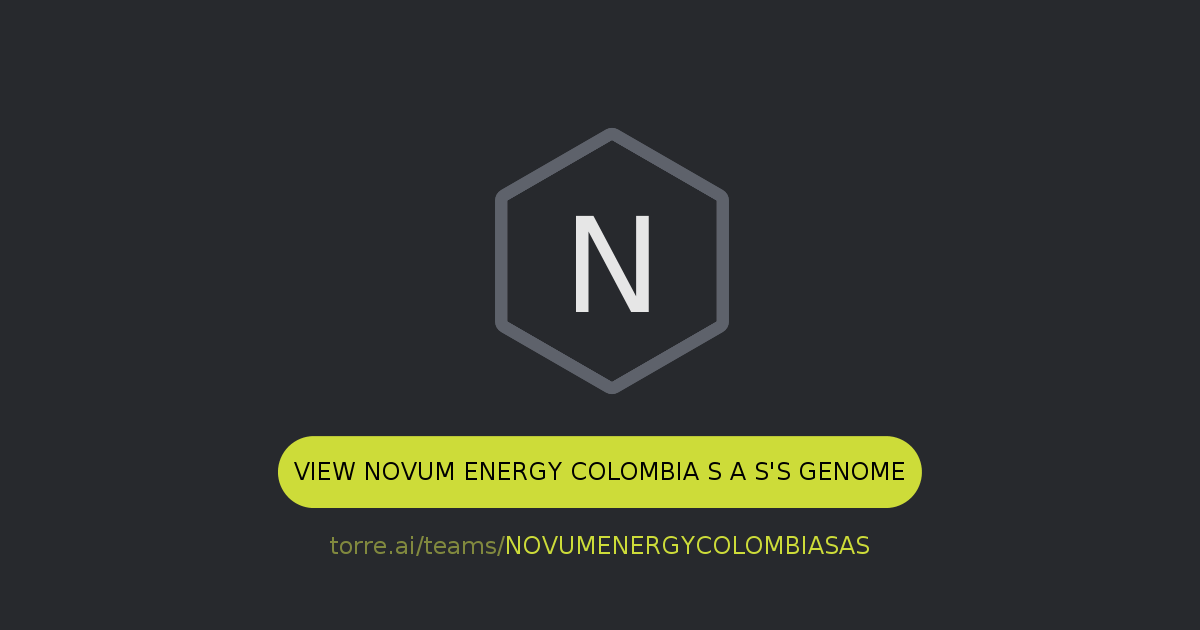 NOVUM ENERGY COLOMBIA S A S | Torre