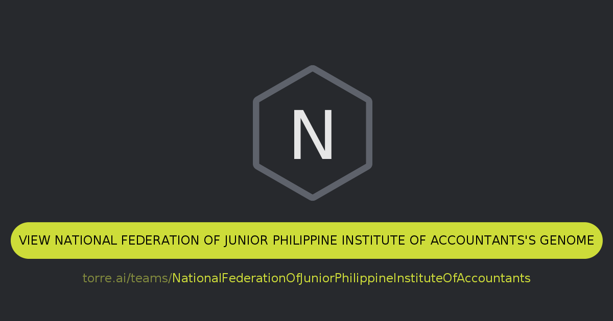 National Federation of Junior Philippine Institute of Accountants | Torre