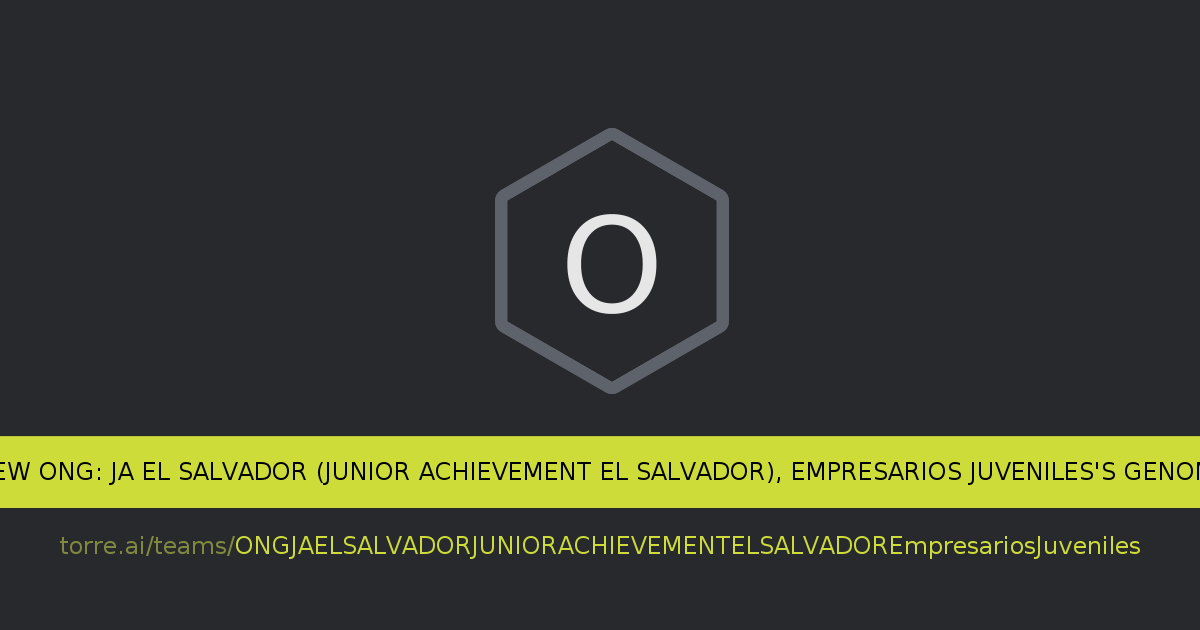 ONG: JA EL SALVADOR (JUNIOR ACHIEVEMENT EL SALVADOR), Empresarios ...