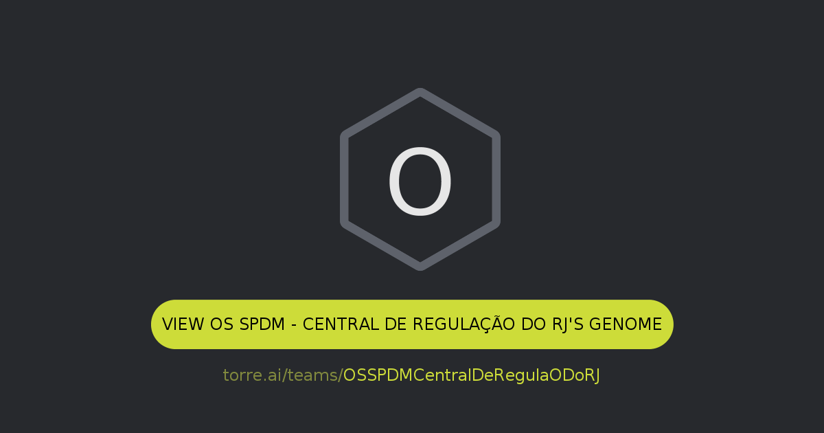 OS SPDM - Central de Regulação do RJ | Torre