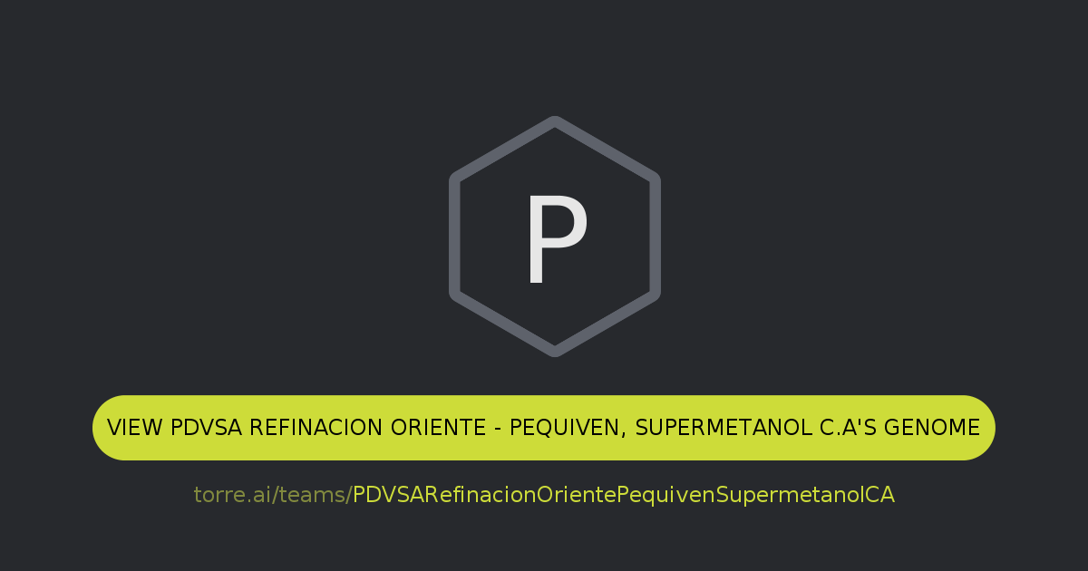 PDVSA Refinacion Oriente - Pequiven, Supermetanol C.A | Torre