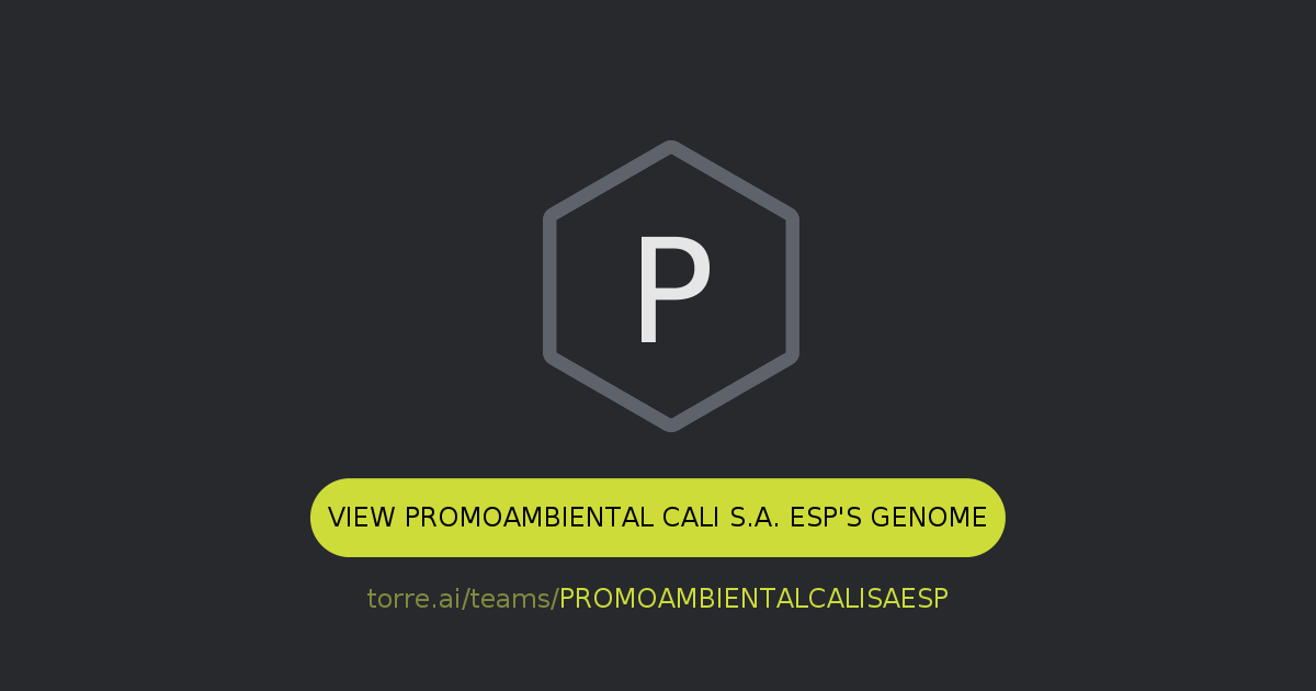 PROMOAMBIENTAL CALI S.A. ESP | Torre