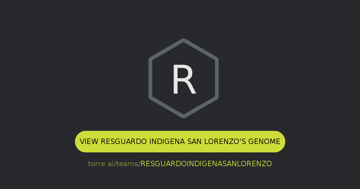 RESGUARDO INDIGENA SAN LORENZO | Torre