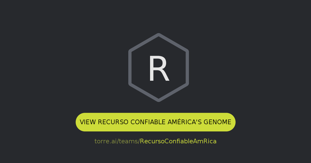 Recurso Confiable América | Torre