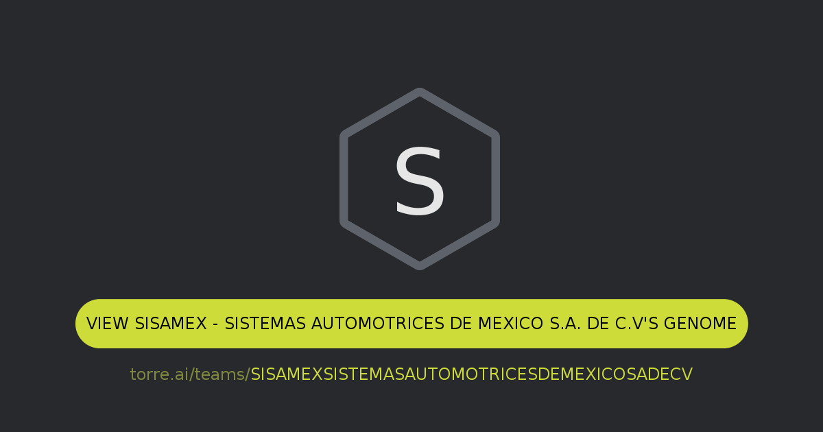 SISAMEX - SISTEMAS AUTOMOTRICES DE MEXICO S.A. DE C.V | Torre