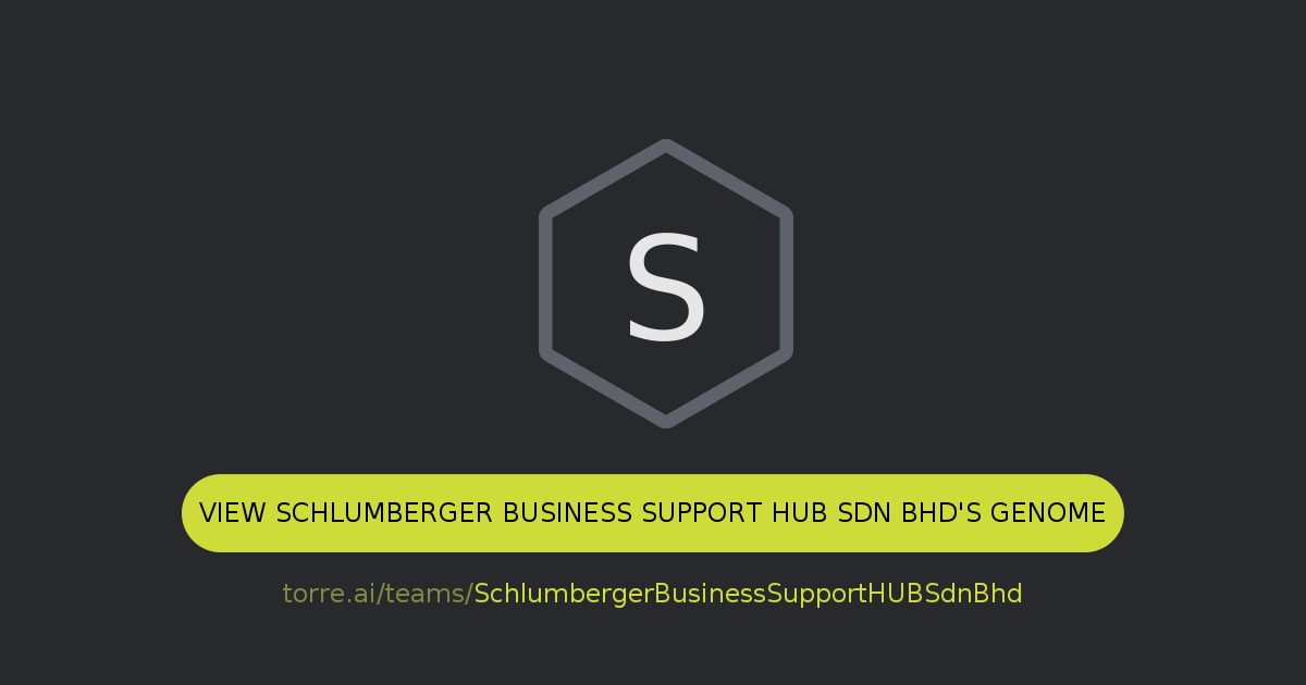 Schlumberger Business Support HUB Sdn Bhd | Torre
