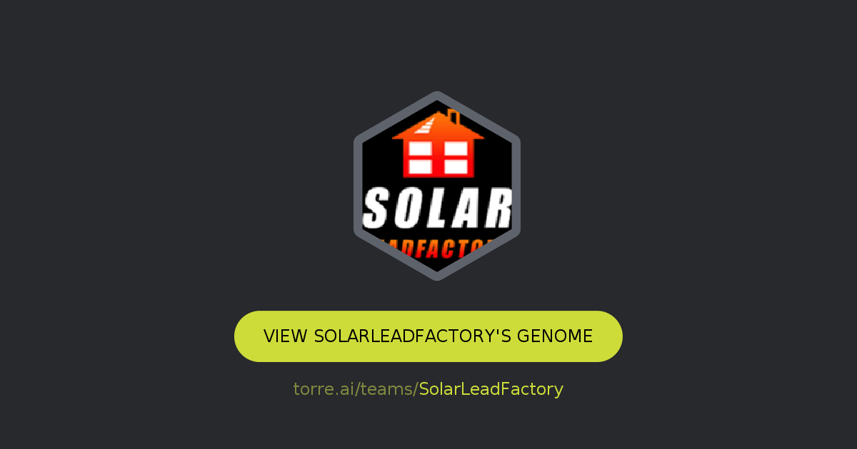 SolarLeadFactory | Torre